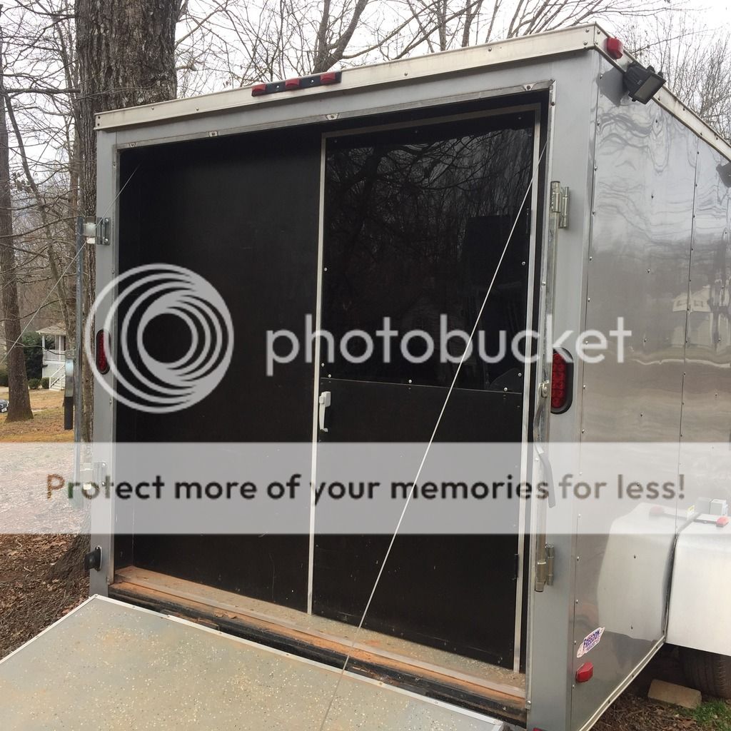 7 x 12 V-Nose, Rear Ramp Door Enclosed Race Trailer - R/C Tech Forums