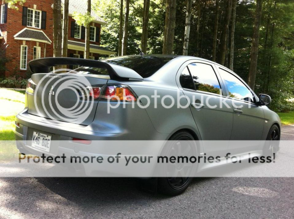Mitsubishi Ralliart 2011 a vendre! MATTE GREY, unique! | MontrealRacing.com