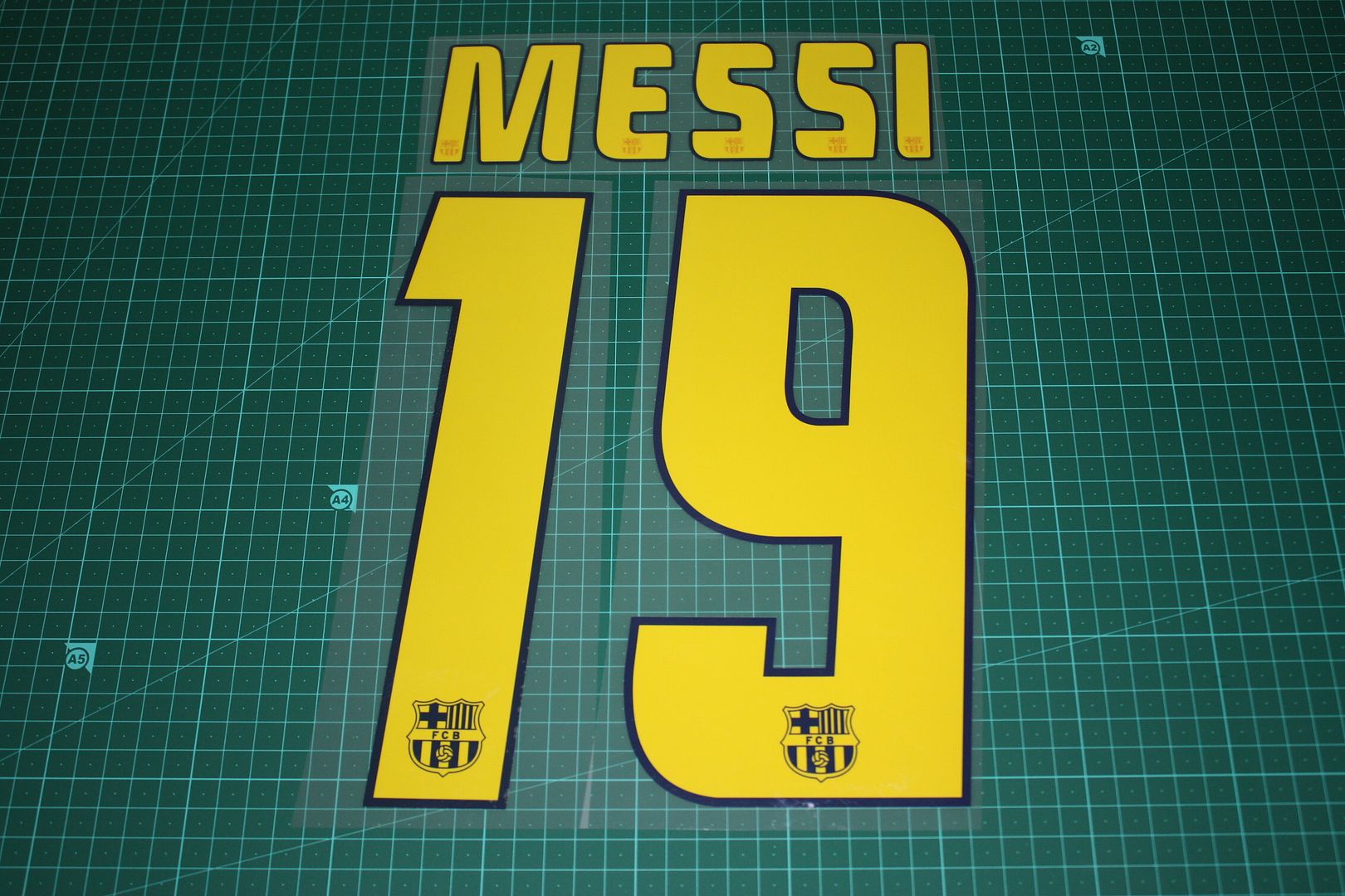 Barcelona 05/06 #19 MESSI Homekit Nameset Printing