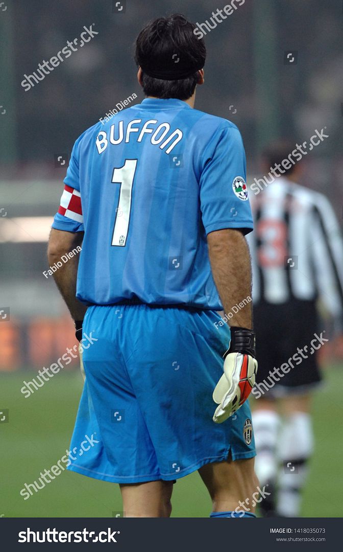 Juventus 07/08 #1 BUFFON Homekit / Awaykit / 3rd Awaykit Nameset Printing