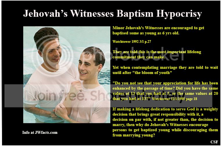 Baptism of Jehovah's Witnesses